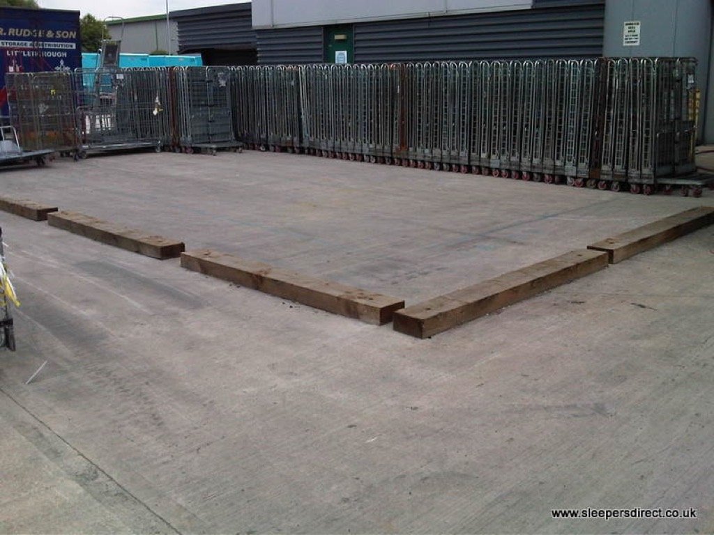 Photos of railway sleeper applications