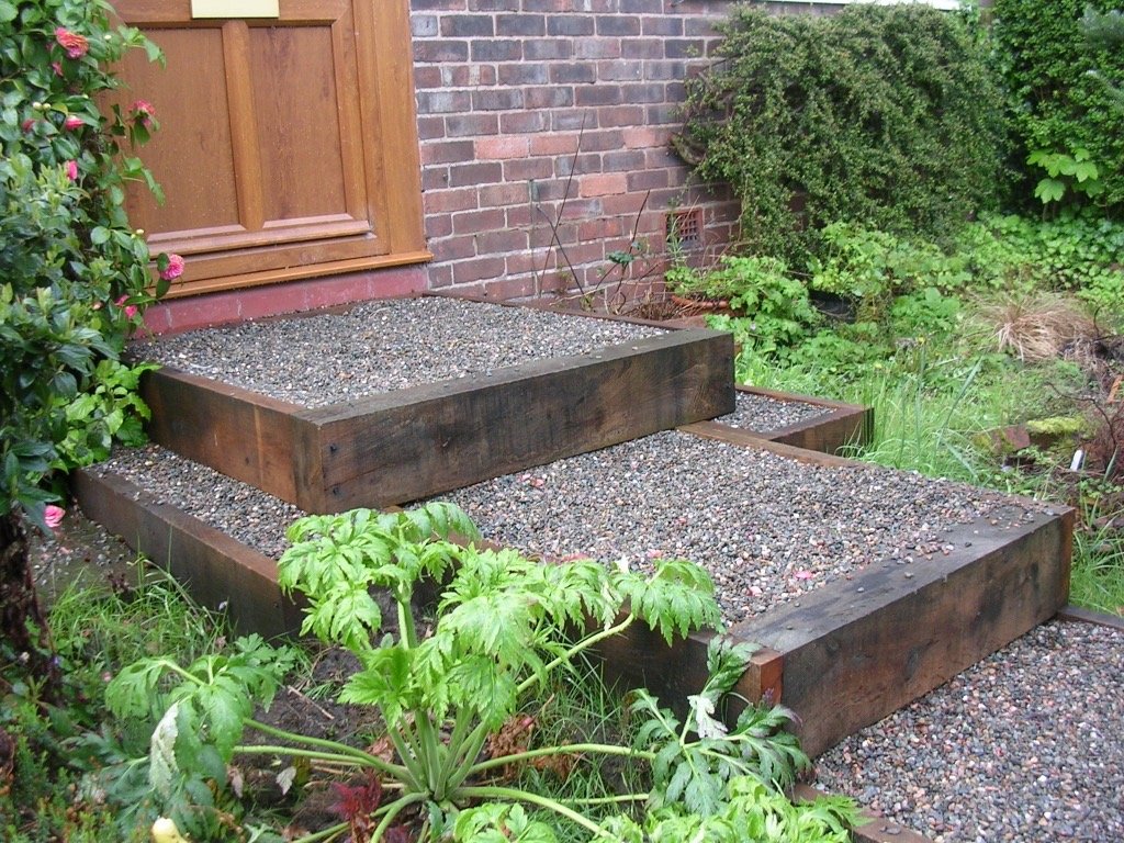 Photos of railway sleeper applications