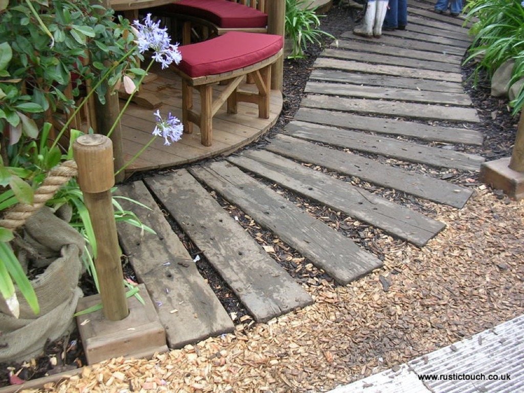 Photos of railway sleeper applications