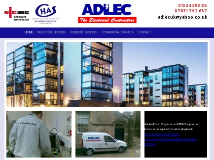 Adlec Ltd, your experienced electrical contractors in Lancaster, Lancashire