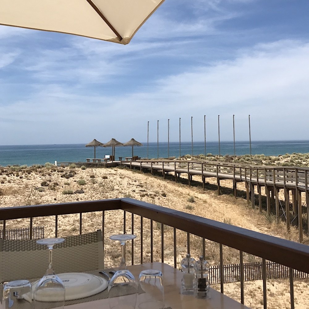 Tiger prawn love at 2 Passos restaurant at praia do ançao