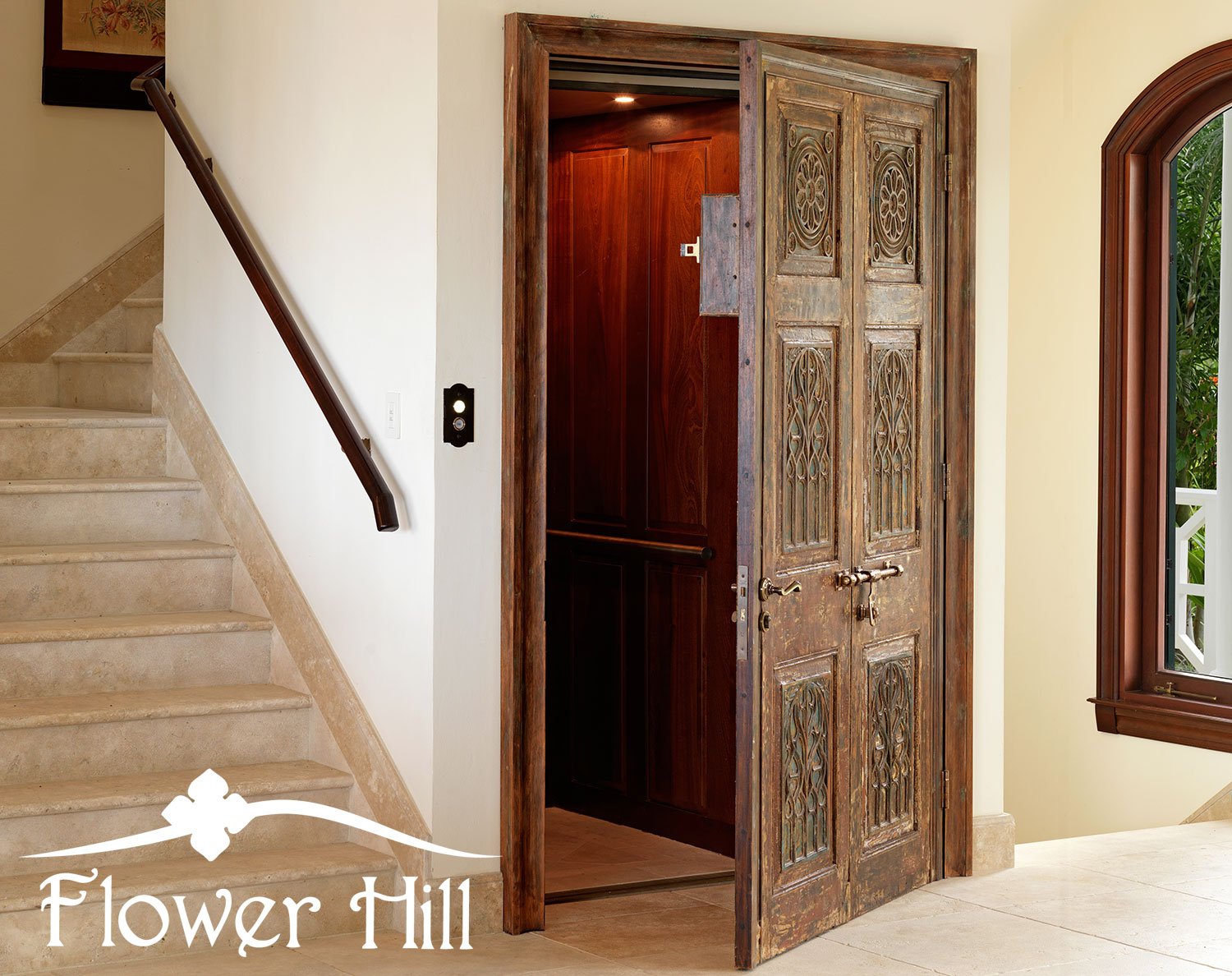 A Touch of History With Antique Elevator Doors