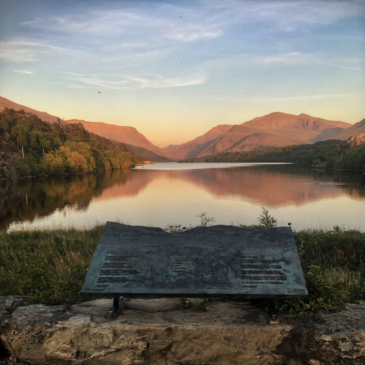 Llyn Padarn Skyline