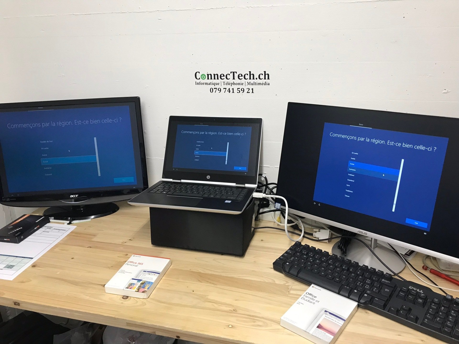 ACC Artisans Commerçant Colombier | ConnecTech.ch - Informatique