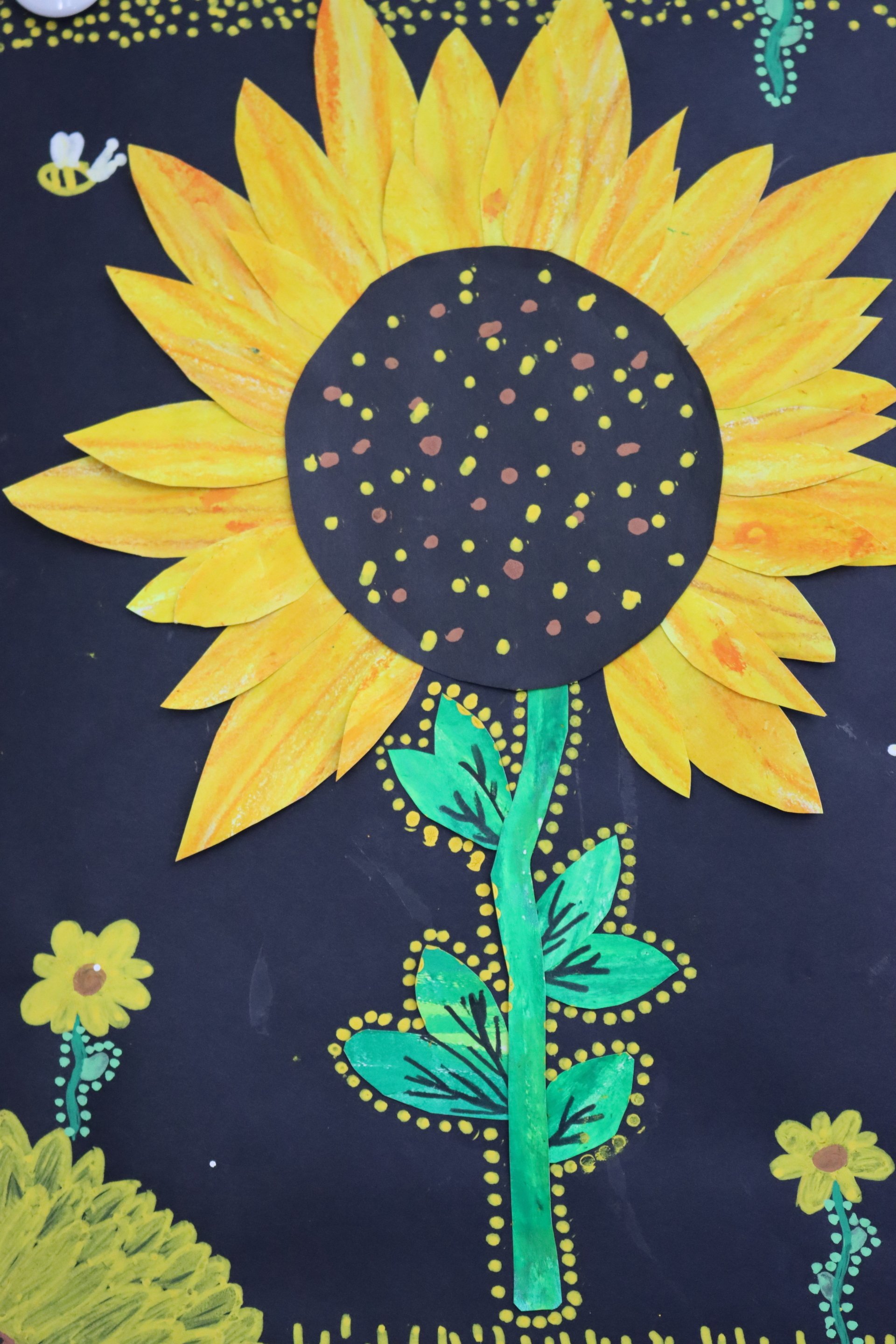 Year 6: Sunflowers Visual Art