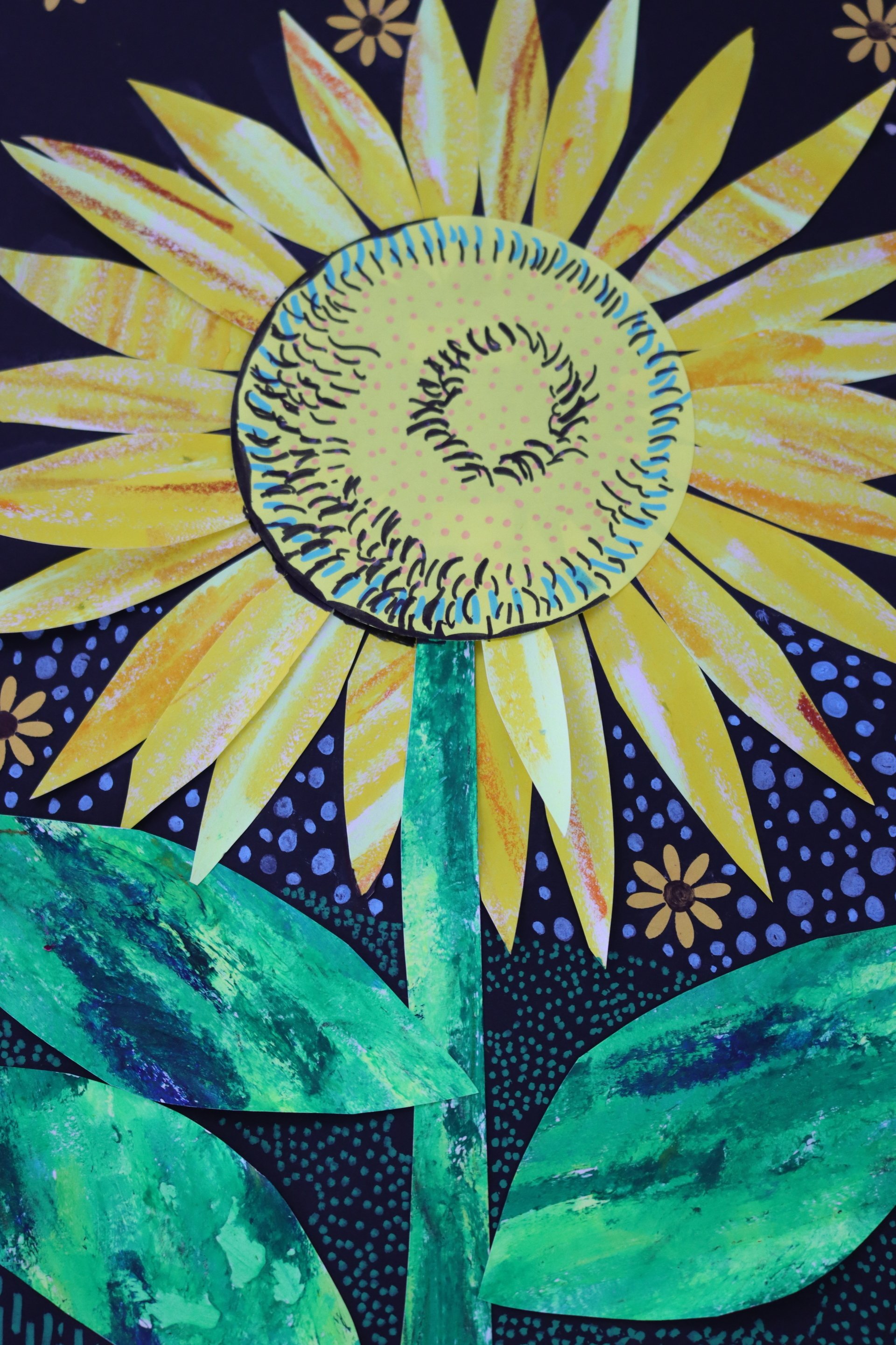 Year 6: Sunflowers Visual Art