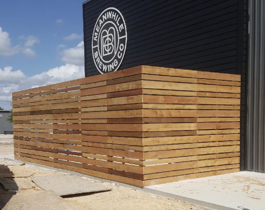 Horizontal Privacy Fence | Pflugerville Pfence Company