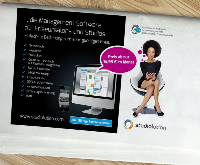 Anzeigengestaltung zum günstigen Festpreis // flyerbauer.com