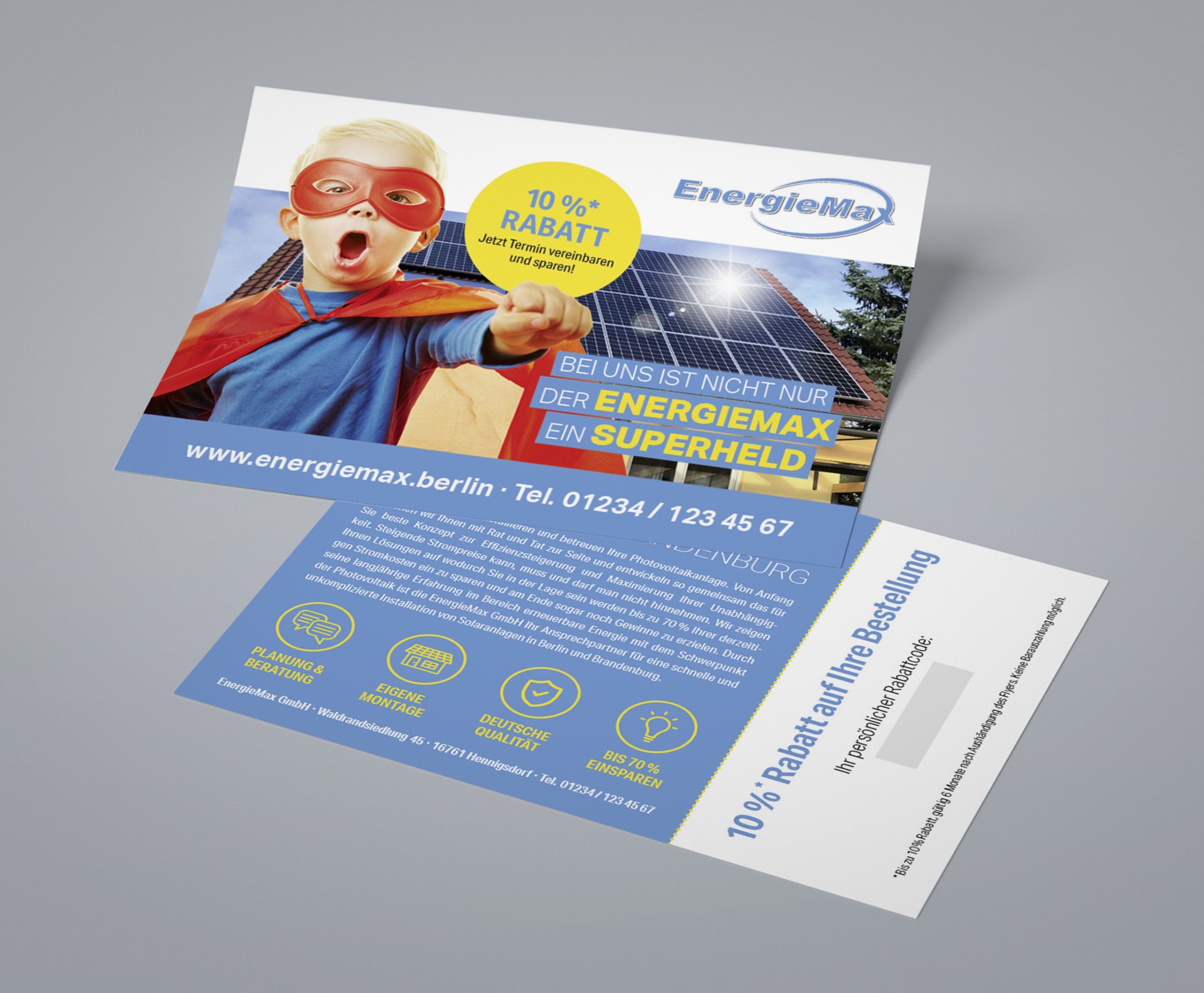 Flyergestaltung zum Festpreis | FLYERBAUER