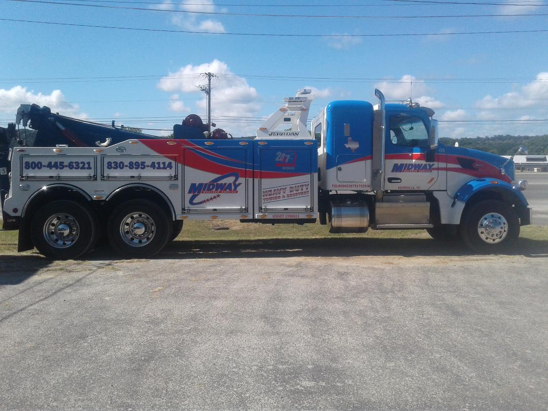Roadside Assistance & Towing | Midway Wrecker Service