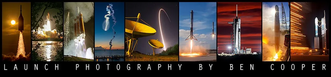 Ben Cooper Rocket Launch Photography - SpaceX photos, ULA, NASA photos