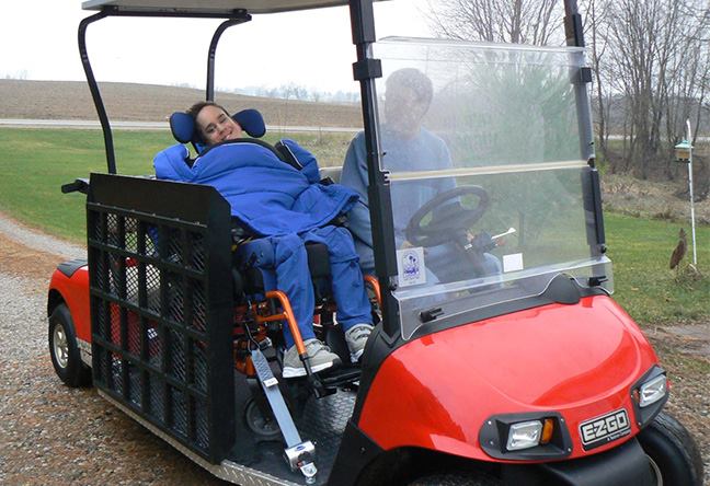 ADA Handicap & Wheelchair Accessible Golf Carts Photos