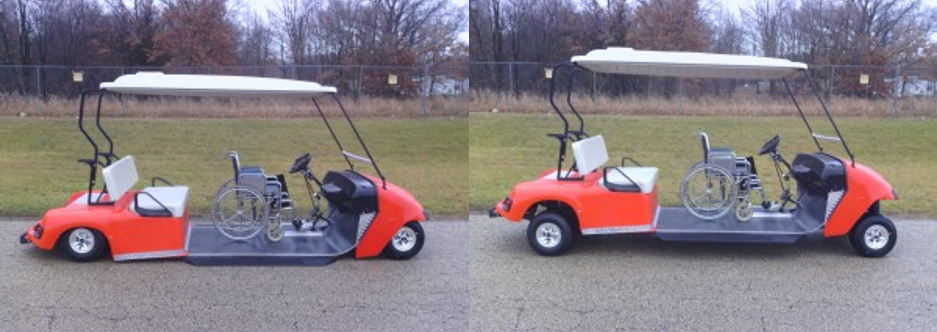ADA Handicap & Wheelchair Accessible Golf Carts Photos