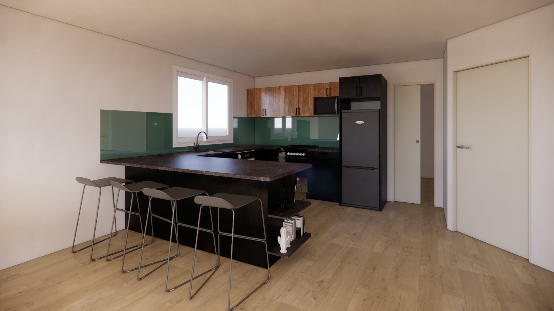 Kitchen Design for Eunice | Portfolio | Pzazz Design