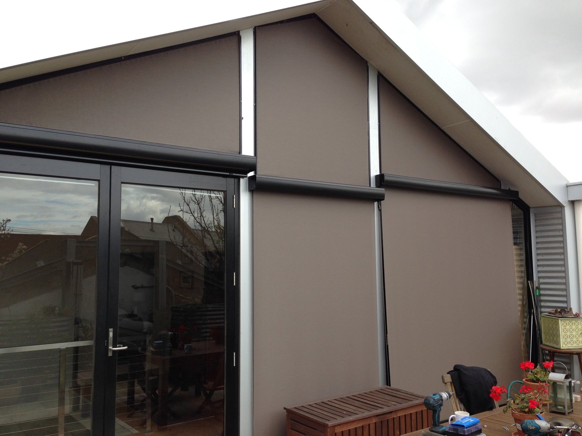 Fixed Guide Awnings | Precision Blinds Pty Ltd