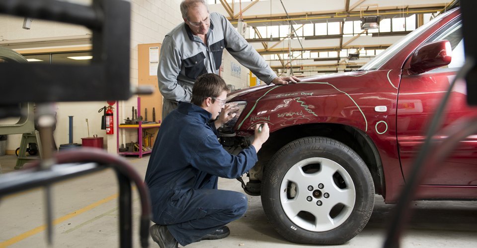 Bodywork repair professionals at Colour Worx York Ltd