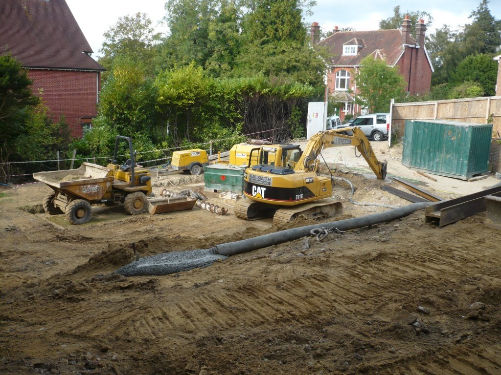 Groundwork projects | A.M. Smith Groundwork Ltd