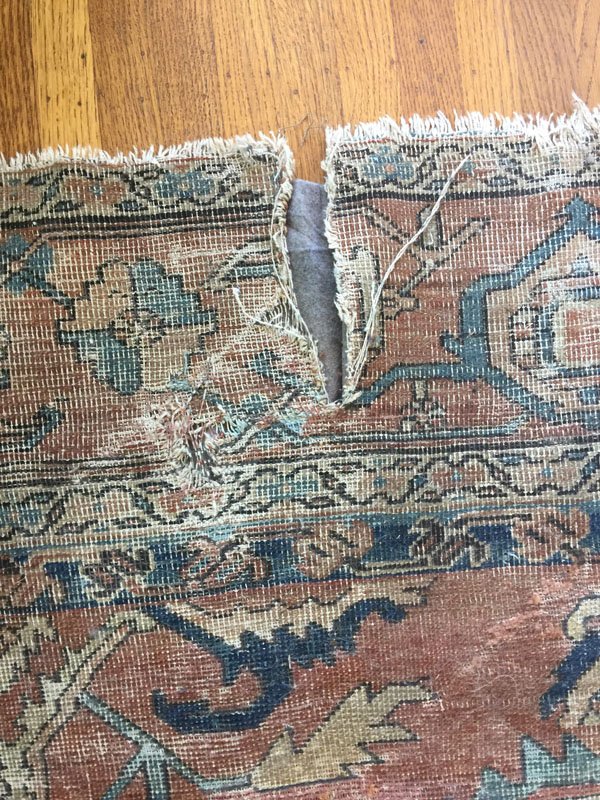 Rug Repair, Oriental rug repair, Navajo Repair, Rug reweaving