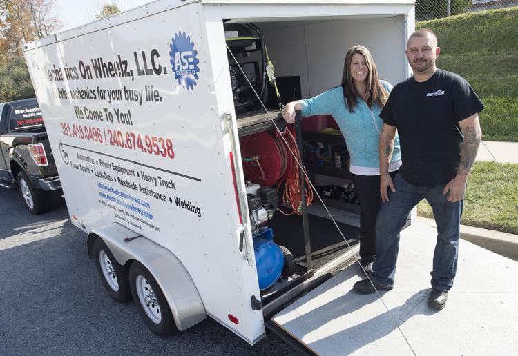 Mechanics on Wheelz rolls into service