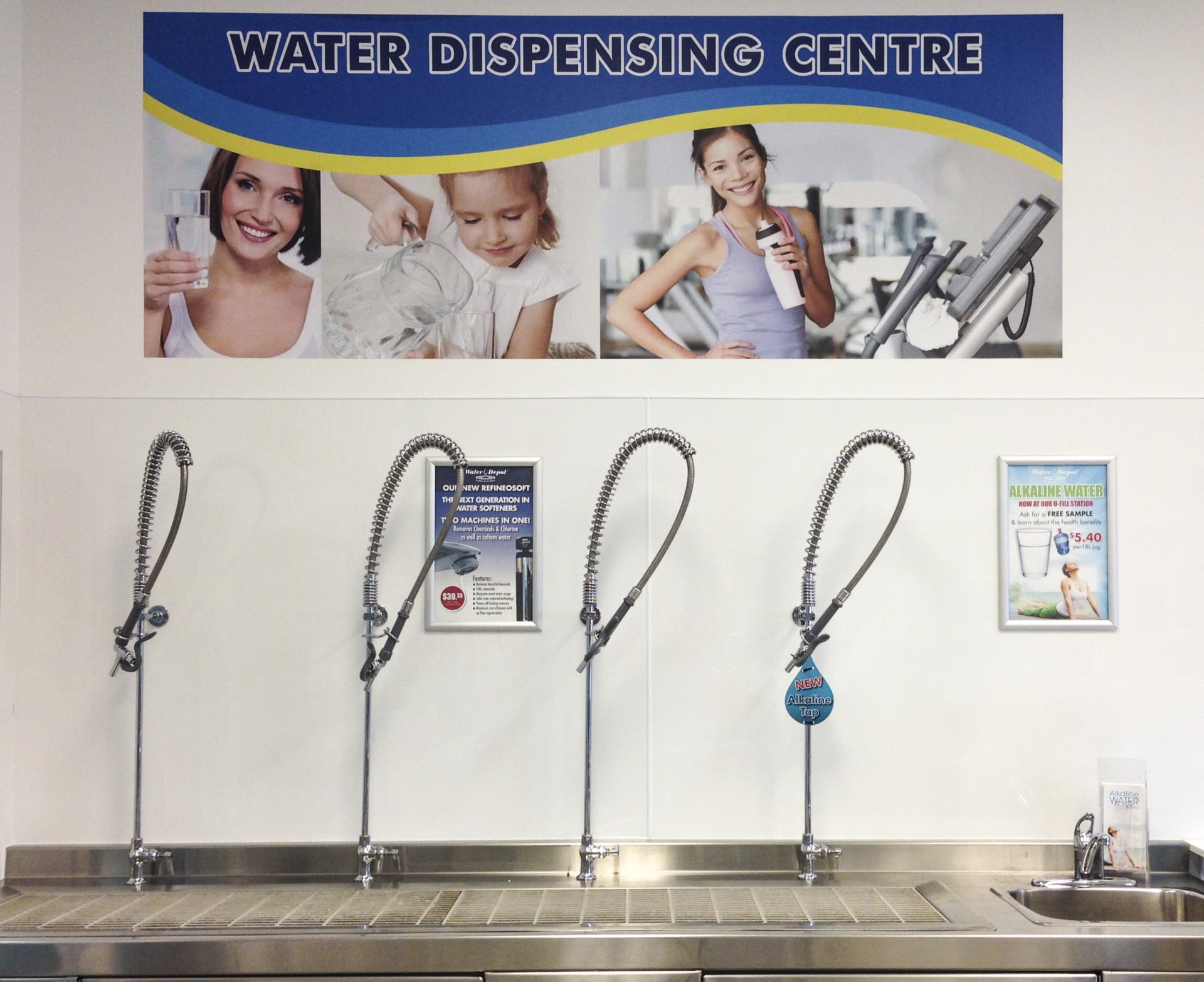 Reverse Osmosis U-Fill Bottle Water Station - Huckson's Water Depot