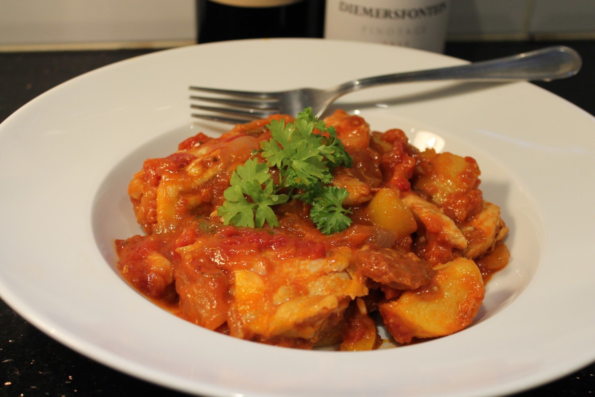 Spanish chicken - a taste of the sunshine