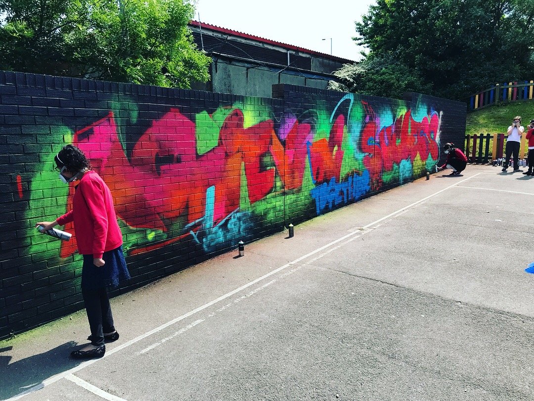 Graffiti Workshops for Primary Schools & Children's Events