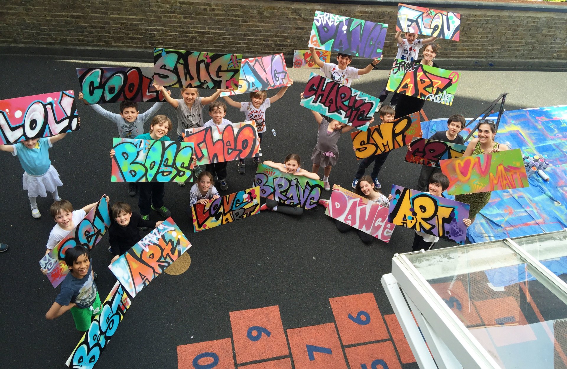 Graffiti Art Workshops & Graffiti Parties | Graffiti Art Schools & Children