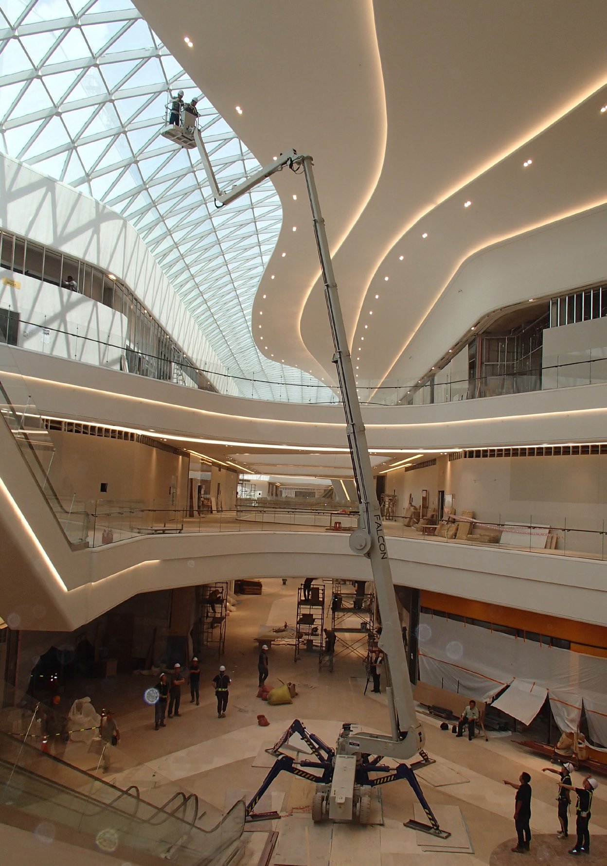 Falcon Spider Atrium Lifts | High Access Solutions