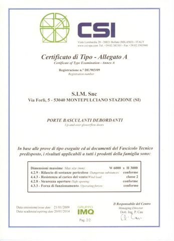 Realizzazione vendita installazione Porte garage su misura certificate ...