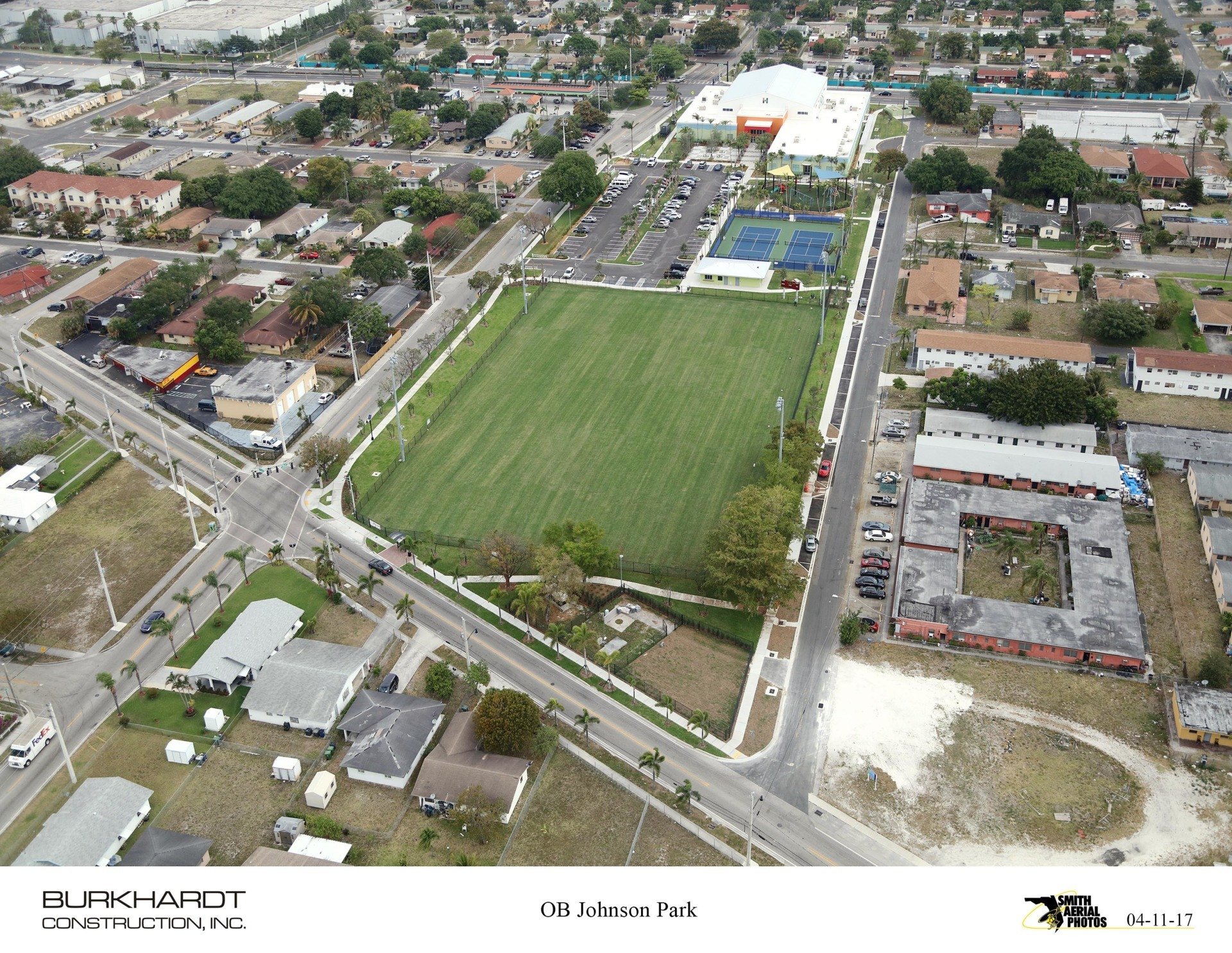 O.B. Johnson Park | Burkhardt Construction, Inc.