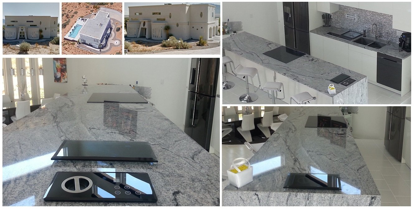 The Kitchen Prep Multi Chef counter top installation