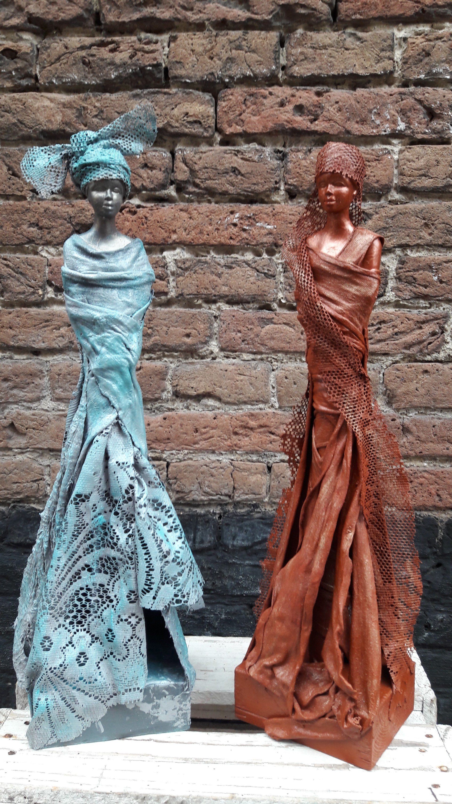 Creatieve workshop Powertex van beelden tot powertex poppen