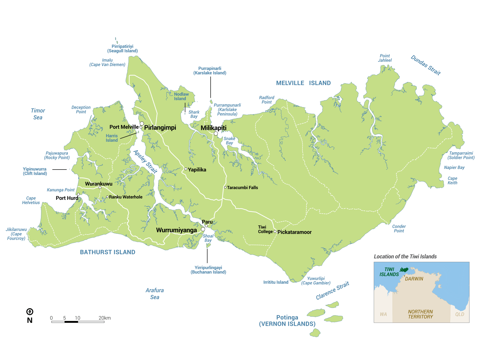 Tiwi Enterprises Ltd | About Tiwi Islands - 100% Tiwi owned company