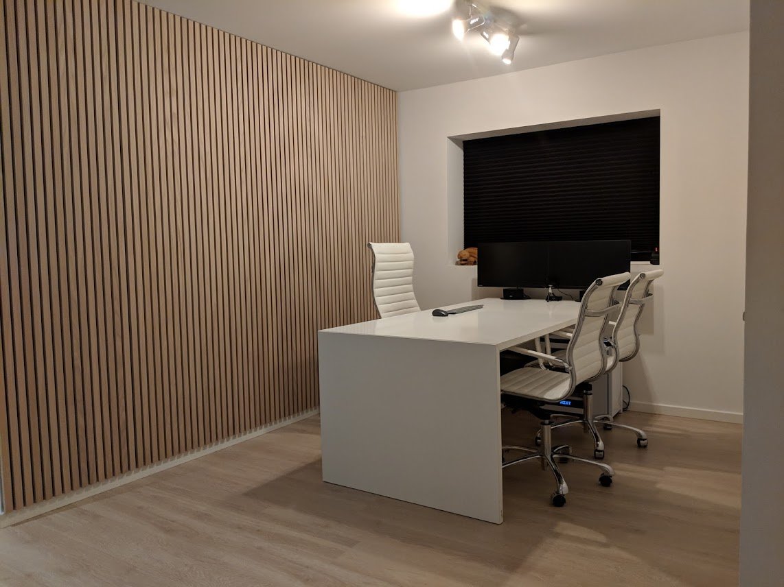 Trælameller til at dæmpe støj | Trælamel i FSC-træ