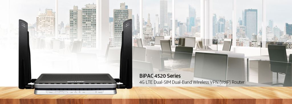 Billion to Launch the New Enterprise 4G LTE Dual-SIM Router Series