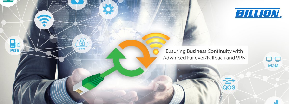 Ensuring Business Continuity with Advanced Failover/fallback and VPN