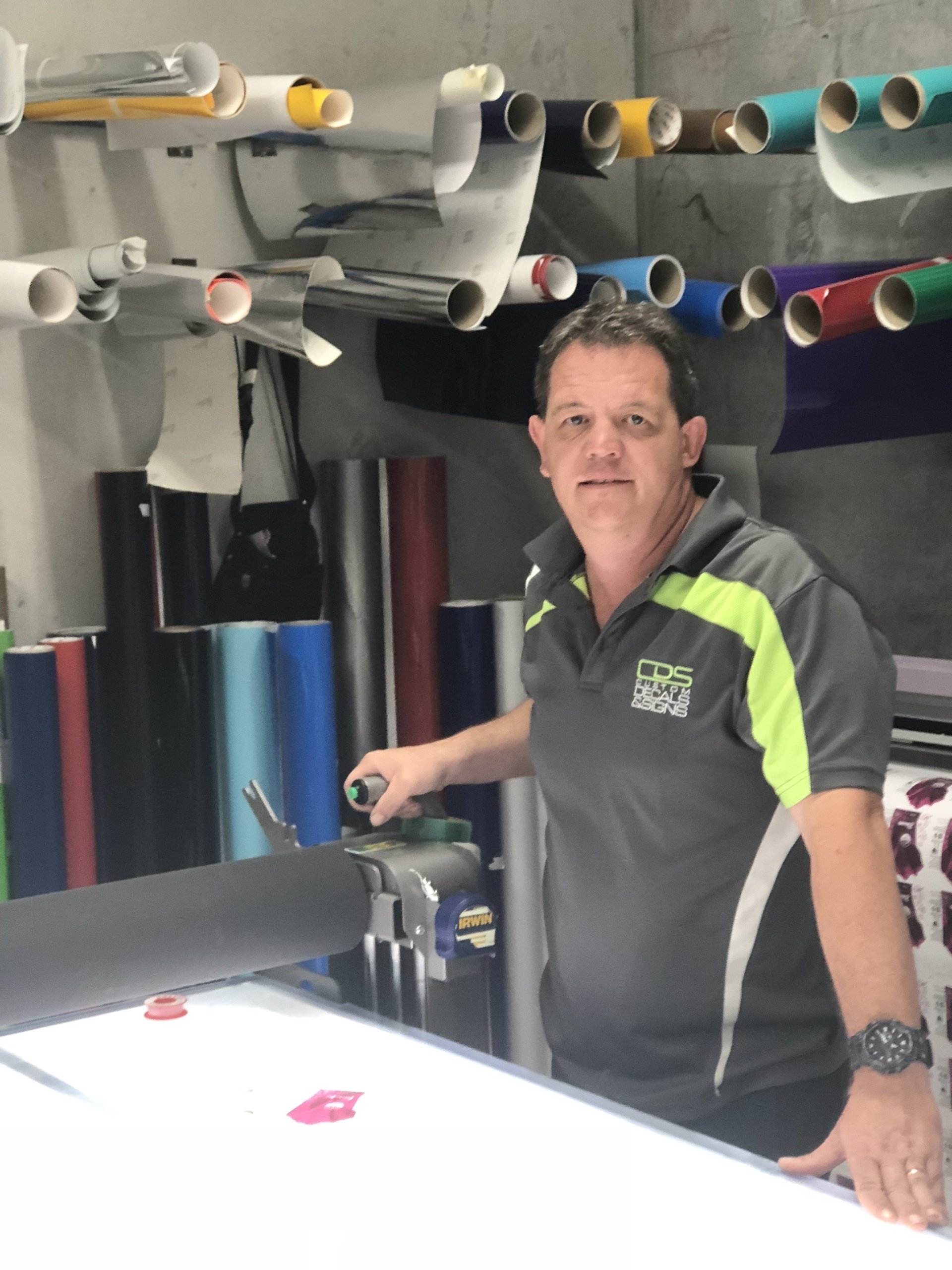 Vinyl Application Tables | Rollover Australia