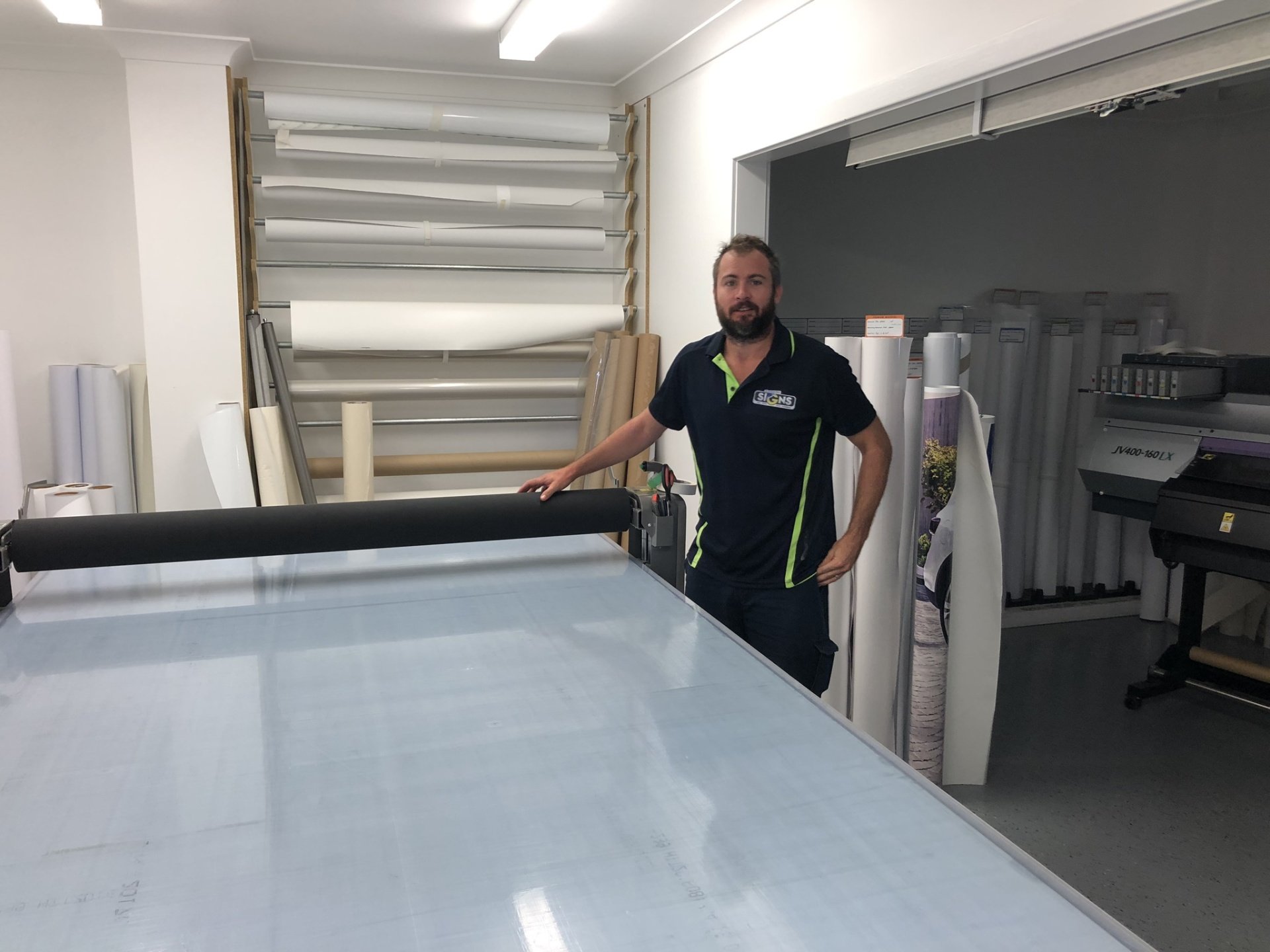 Vinyl Application Tables | Rollover Australia