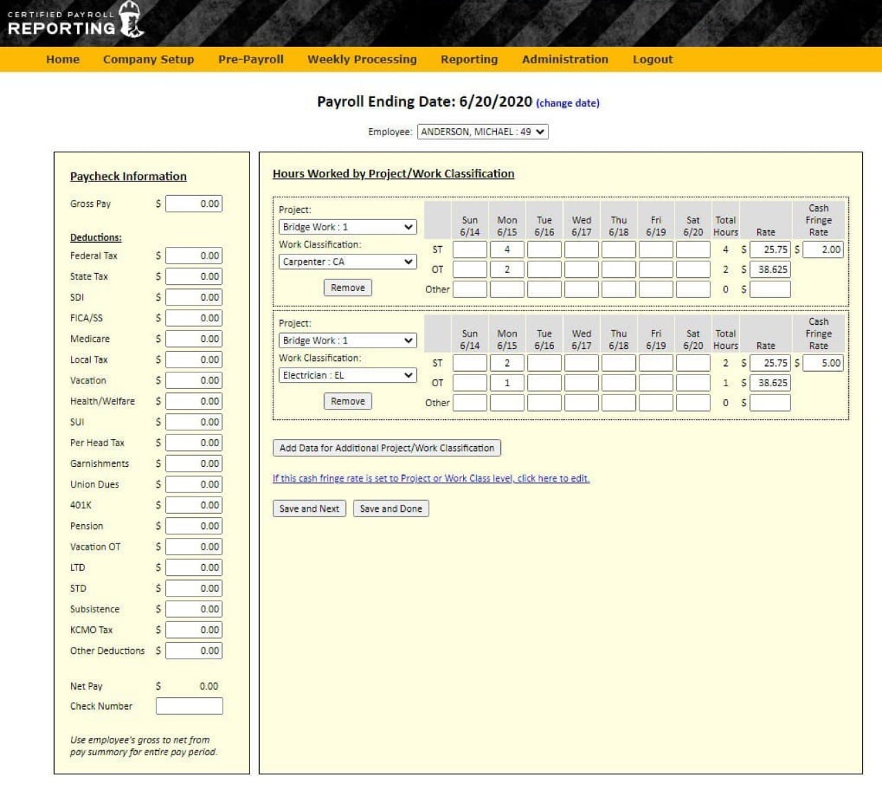 Home | Certified Payroll Reporting Software | Wage Reporting