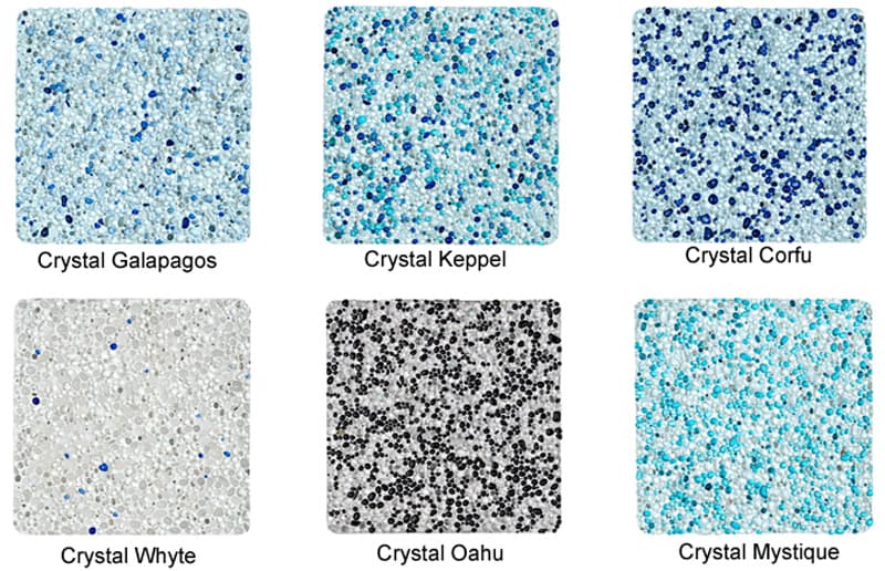 Pool Coating Colour Chart | Concrete Colour Solutions