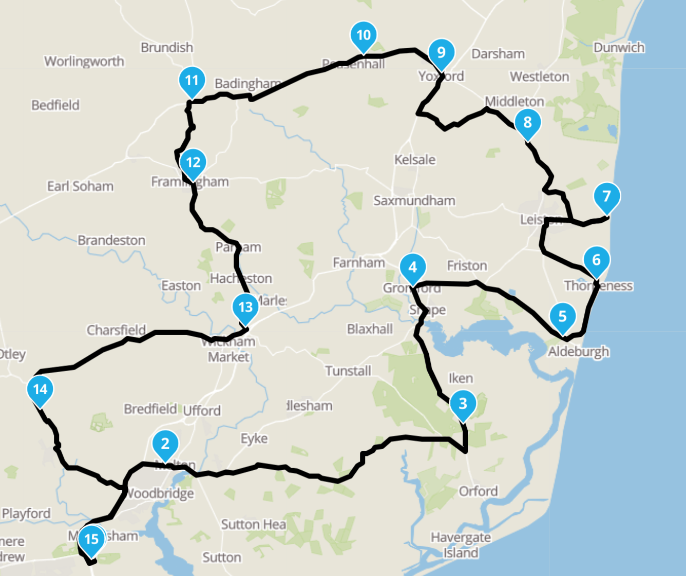 East Anglian Motorcycle Rides