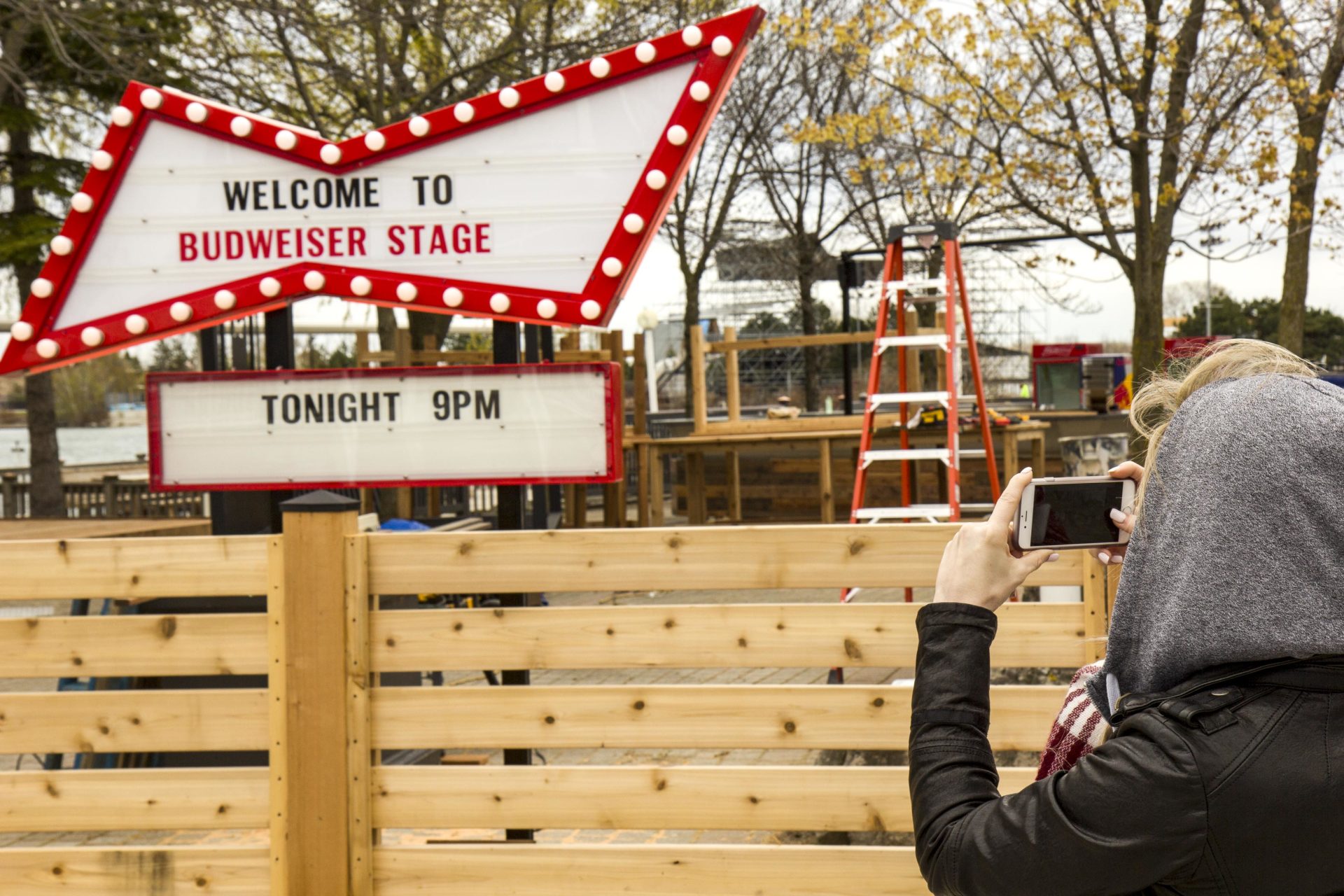 Budweiser Stage Signage | ASTOUND