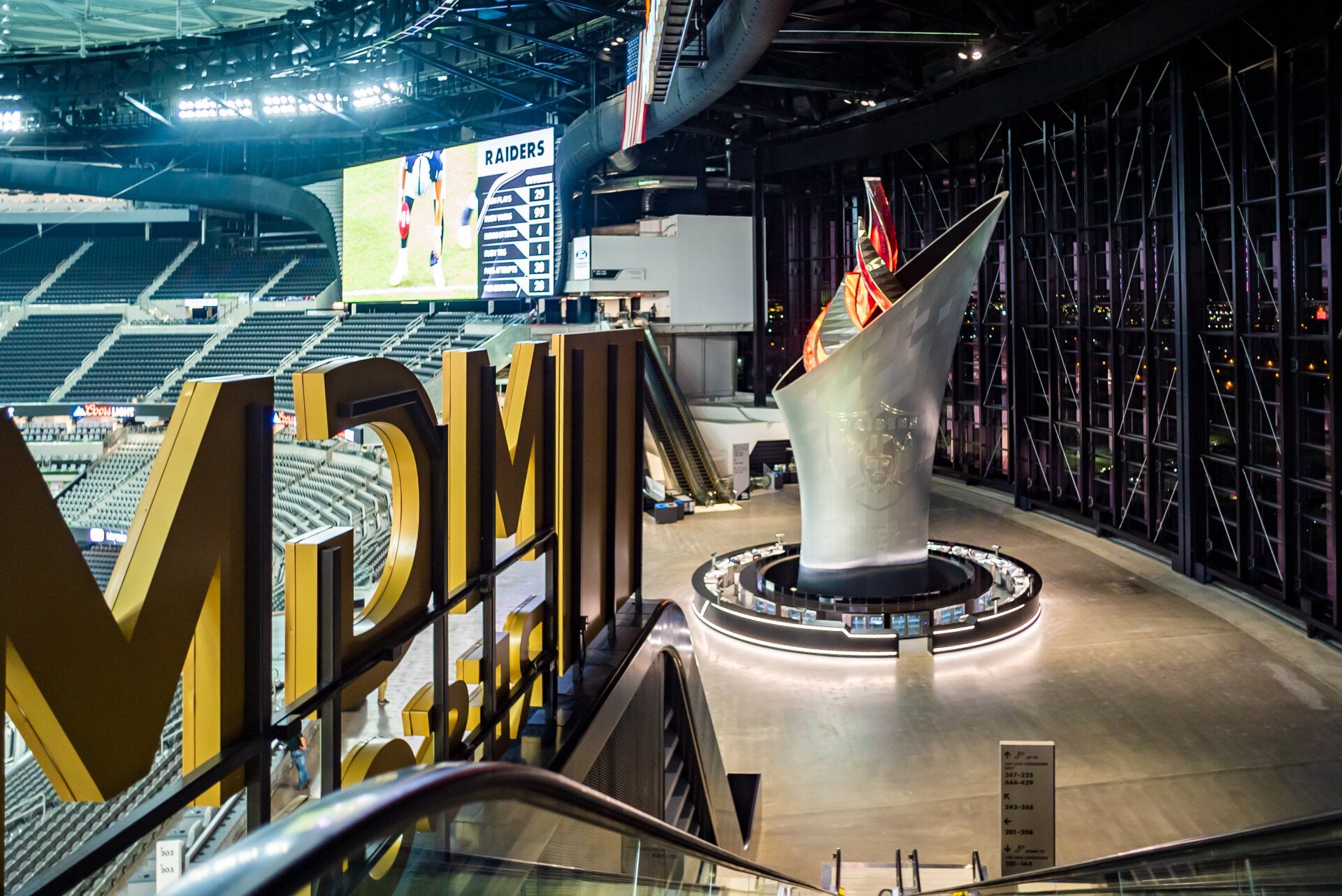 Al Davis Memorial Torch Flame | ASTOUND