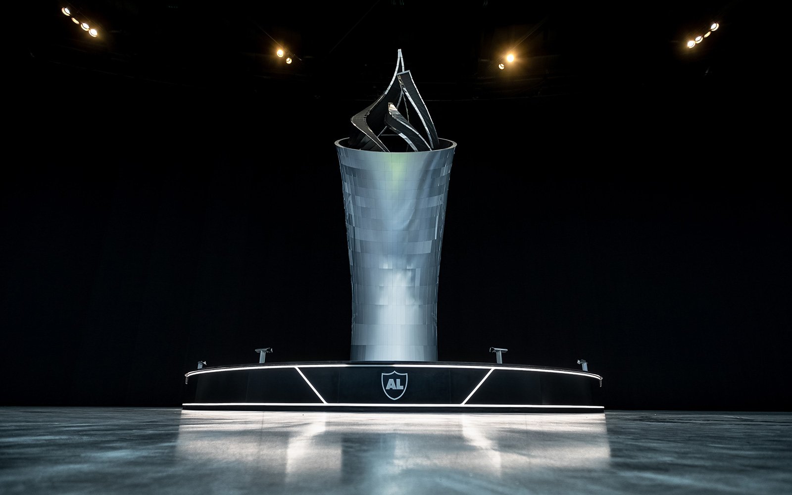 Al Davis Memorial Torch Flame | ASTOUND