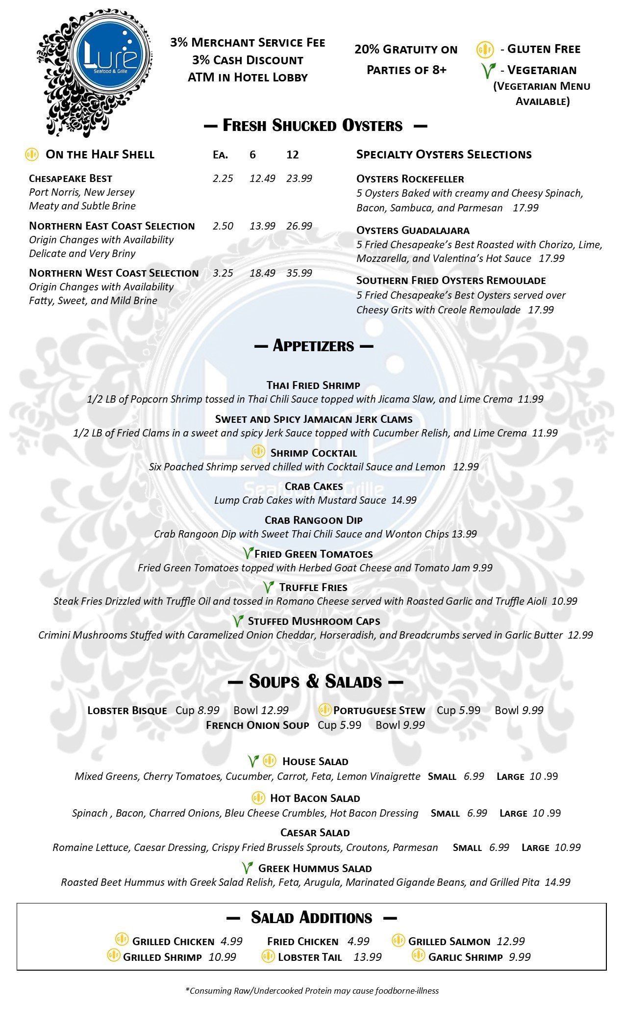 Lure Seafood and Grille | Owensboro, KY