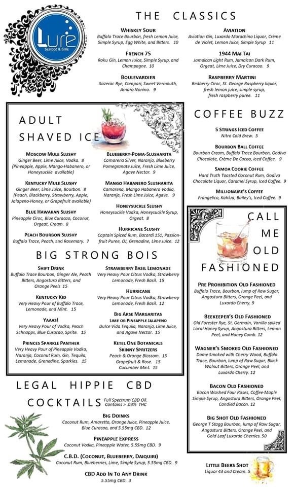 Lure Seafood and Grille | Owensboro, KY