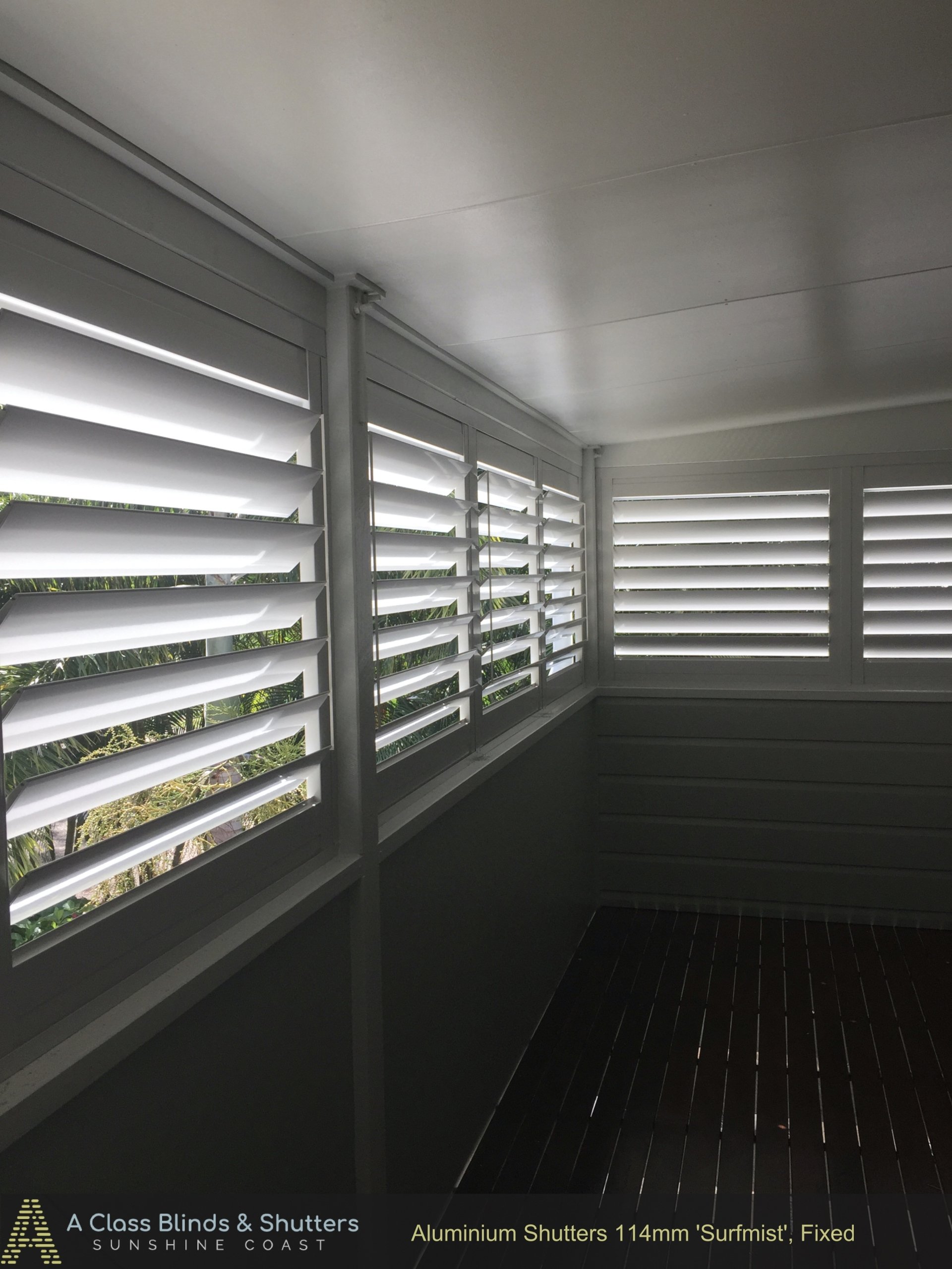 Aluminium Shutters by A Class Blinds & Shutters Sunshine Coast ...