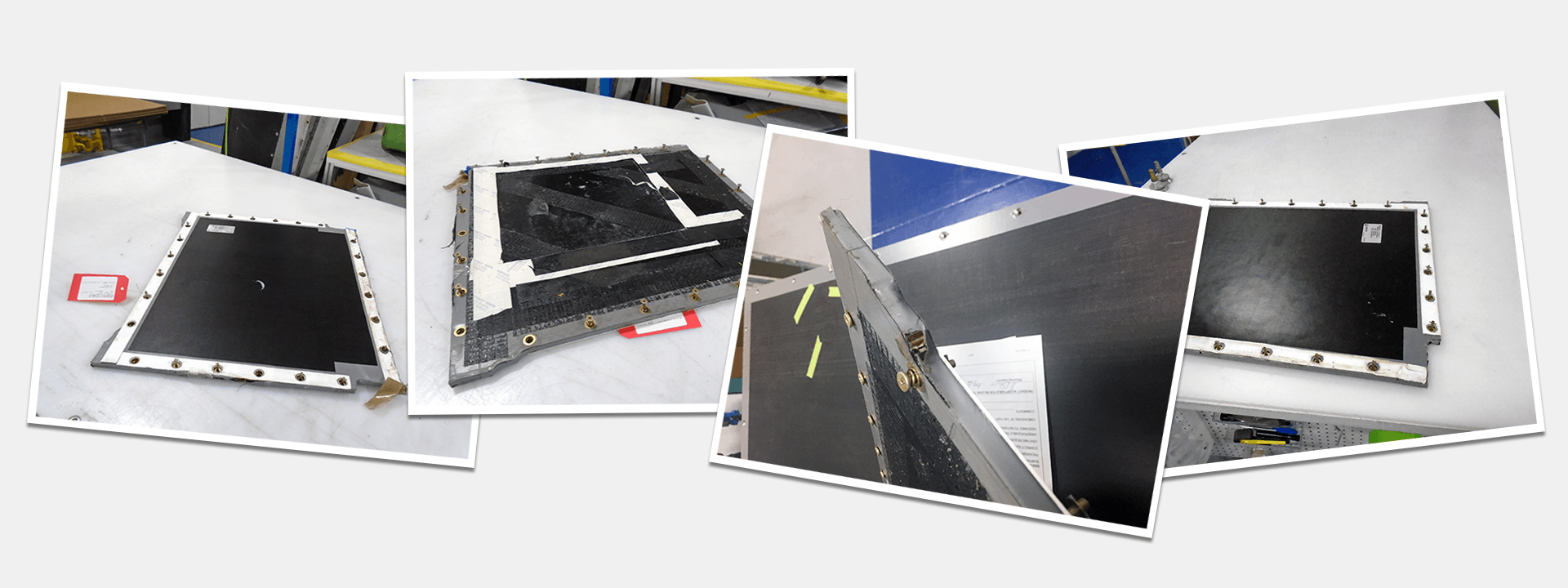 Assessing Aircraft Floor Panel Damage