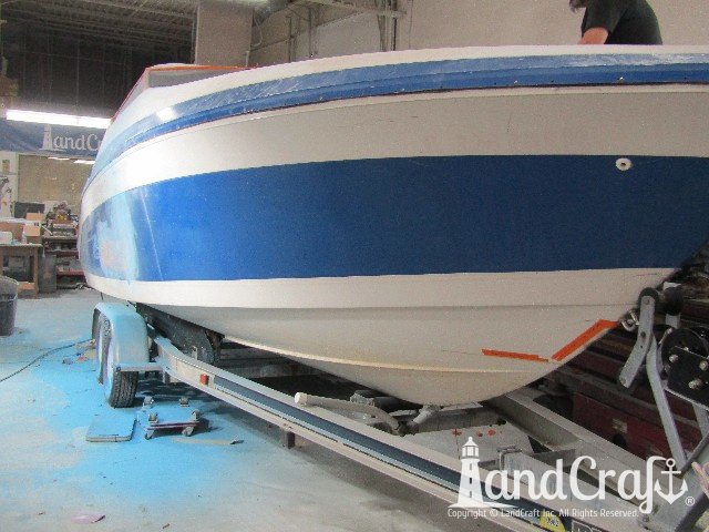 Boat Restoration Photos Before and After – LandCraft Marine