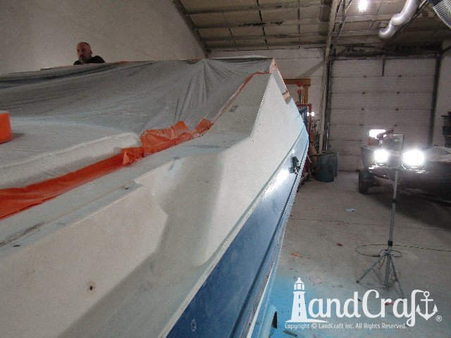Boat Restoration Photos Before and After – LandCraft Marine